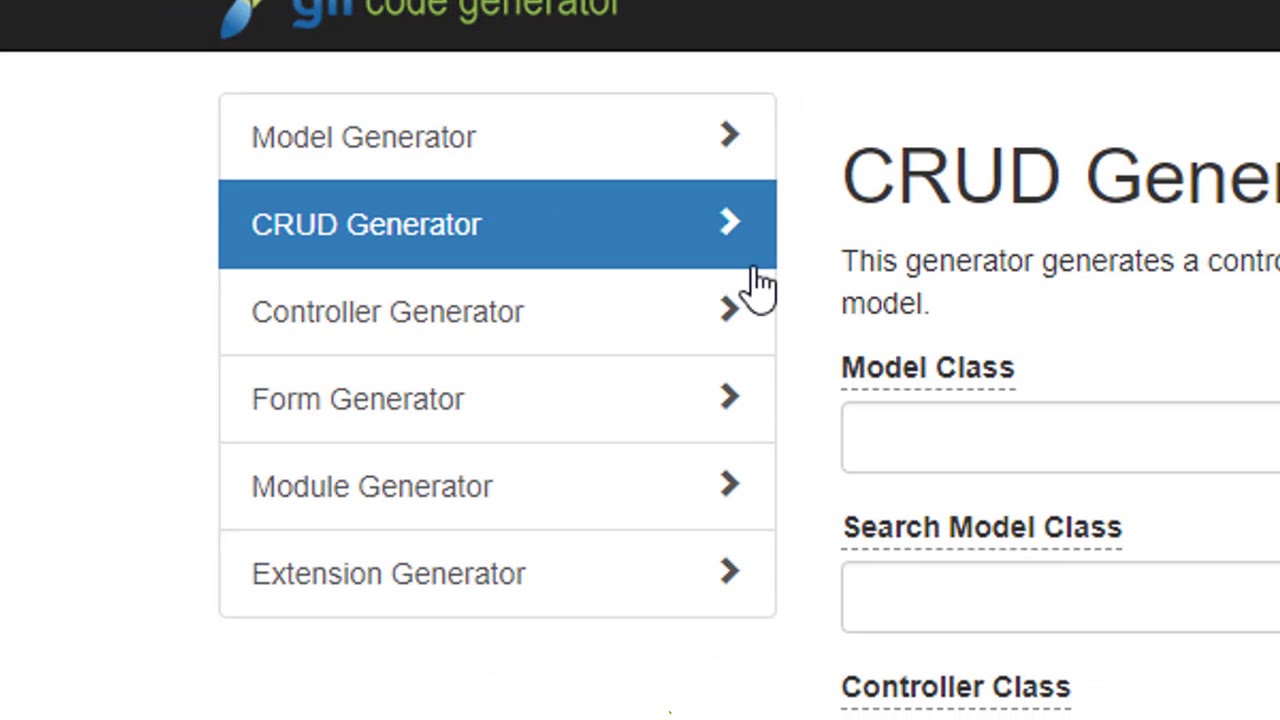 Tutorial Yii Crud Yii2 Advanced Menggunakan Generator Youtube