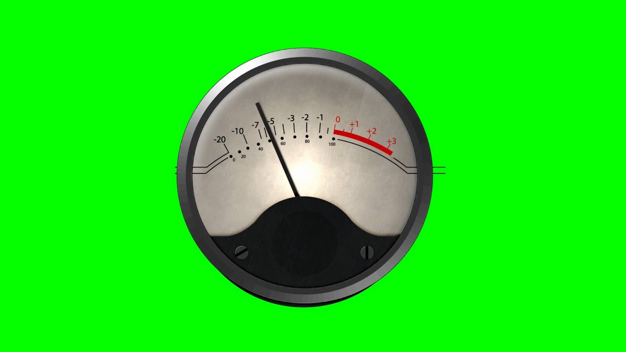 Machine Barometer Dials - Green Screen Animation - YouTube