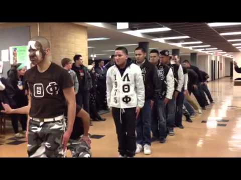 Lambda Theta Phi National Salute - YouTube