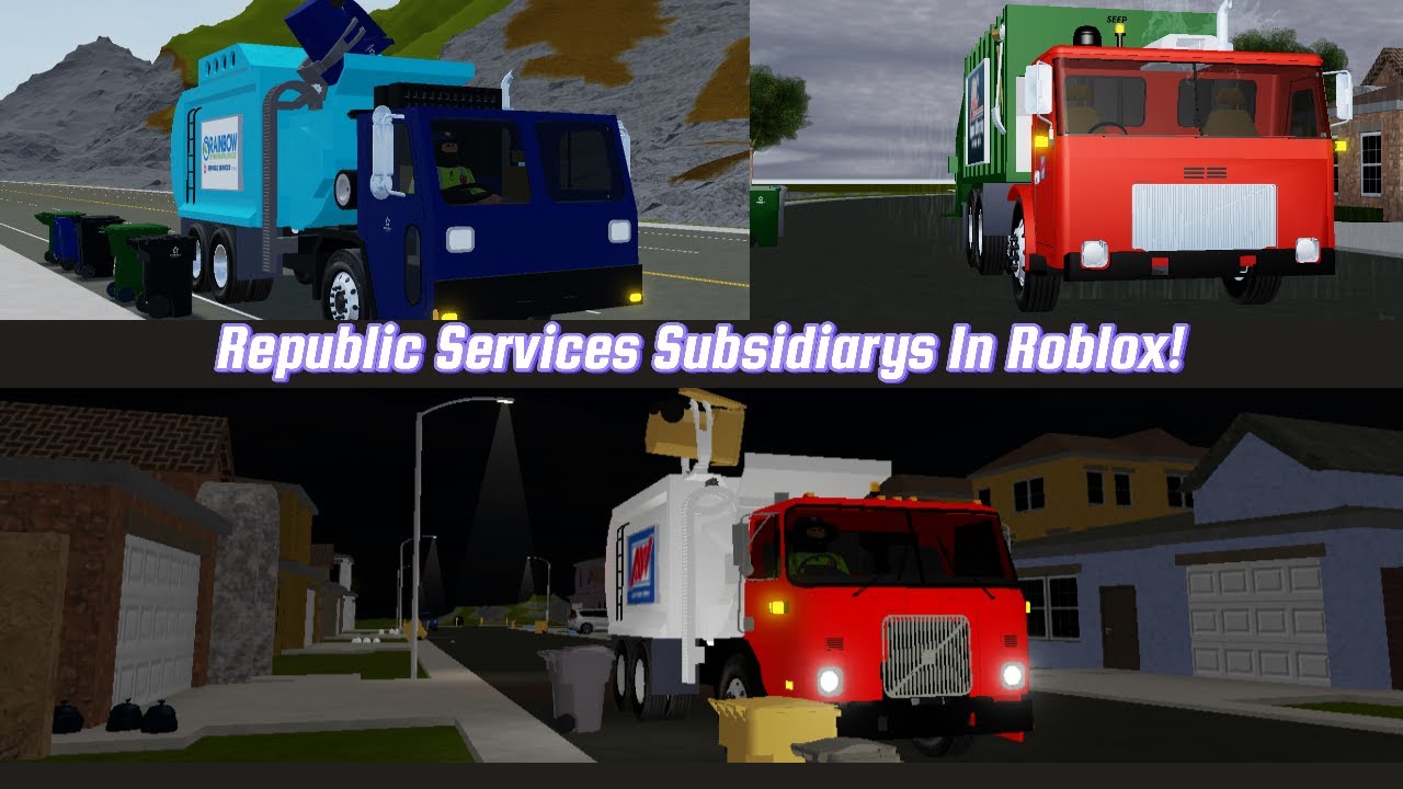 Republic Services Subsidiary's In Roblox Collect Garbage For Fun (CGFF ...