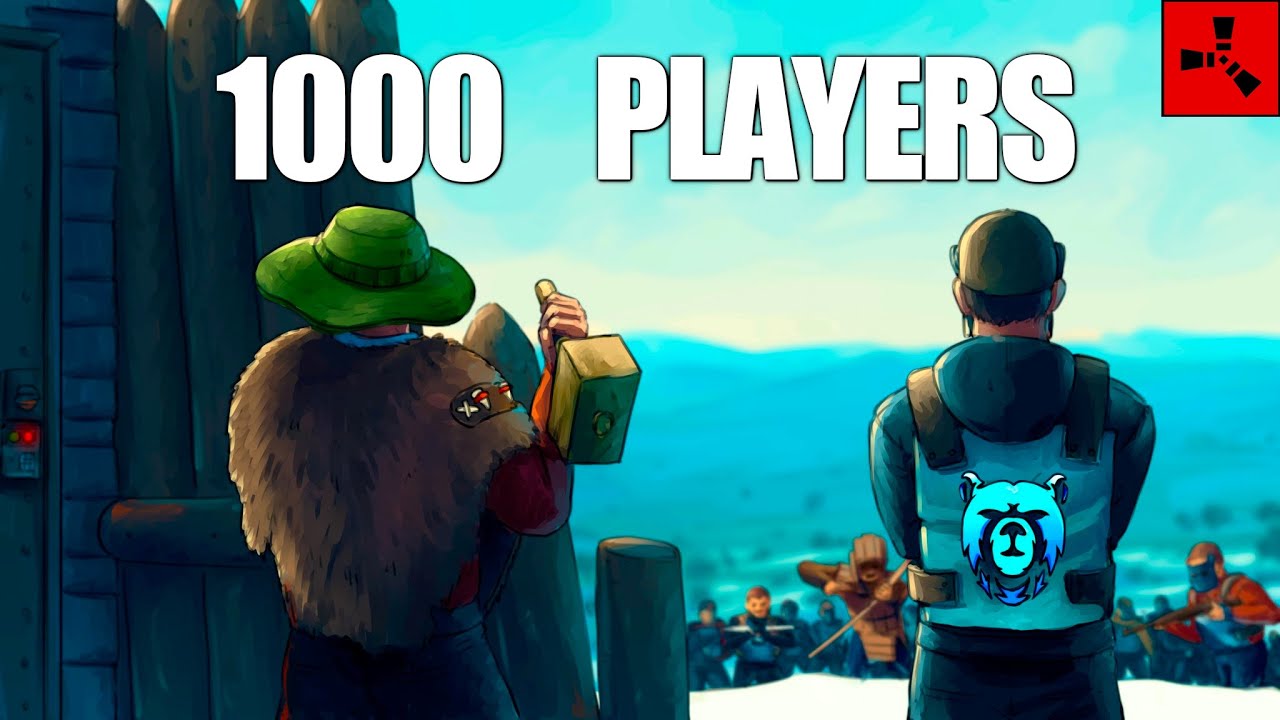 We Built on the LARGEST Official Server In Rust - ft Blooprint - YouTube