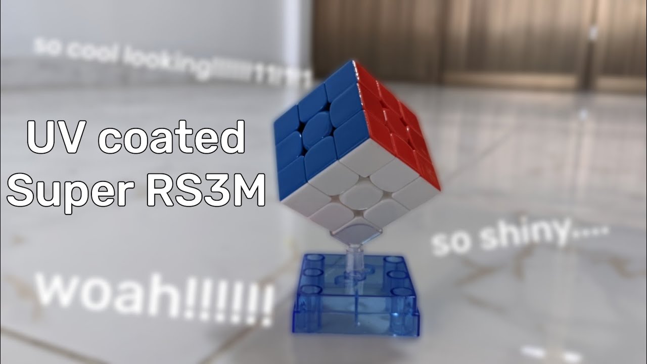 I UV coated a Super RS3M Ballcore; here's how it turned out - YouTube