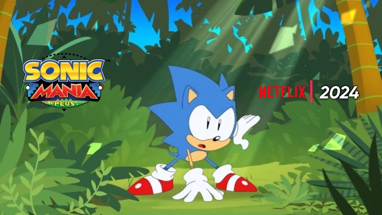 Sonic manía RSDK and Sonic manía Netflix gameplay Migthy - YouTube