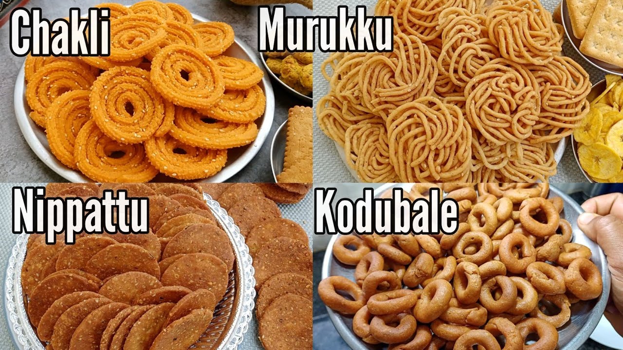 ತುಂಬಾನೆ ಸುಲಭವಾಗಿ 10 ನೀ||ಲ್ಲಿ ಆಗುವಾಂತಹ 4 ತರದ snacks😋👌| Easy Snacks |# ...