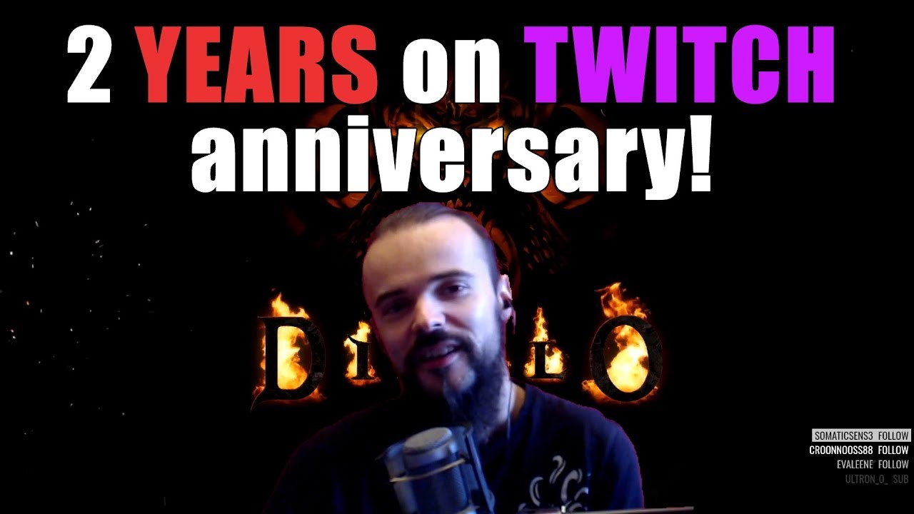 2 YEARS on TWITCH anniversary tomorrow! - YouTube