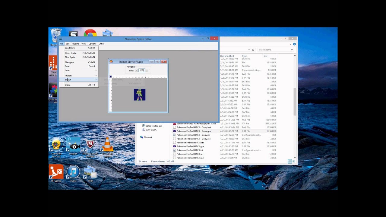 how to use name less sprite editor [UPDATED] - YouTube
