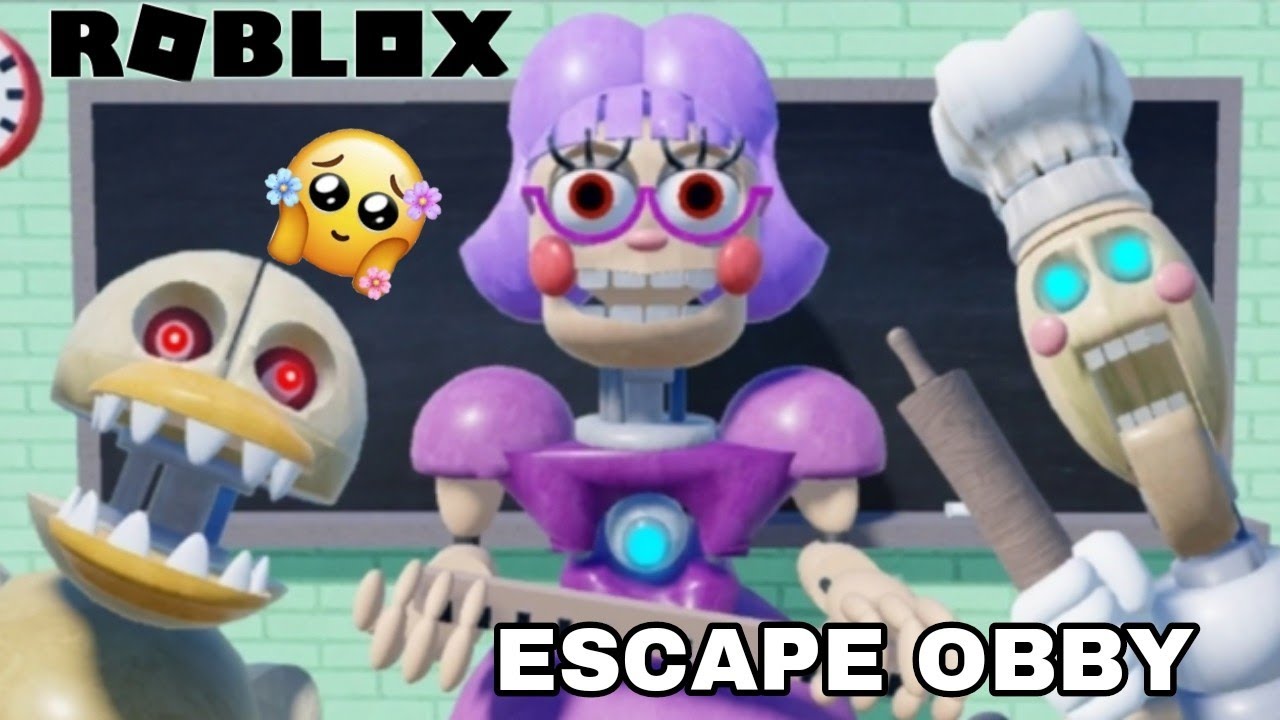 ROBLOX/ ESCAPE MISS ANITRON'S DETENTION!/ROBLOX OBBY GAMEPLAY ...