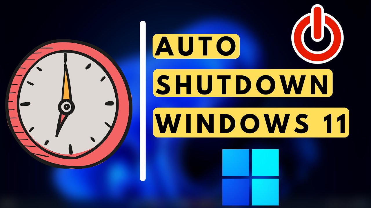 How to Schedule Auto Shutdown in Windows 11 | How to Auto Shutdown PC ...