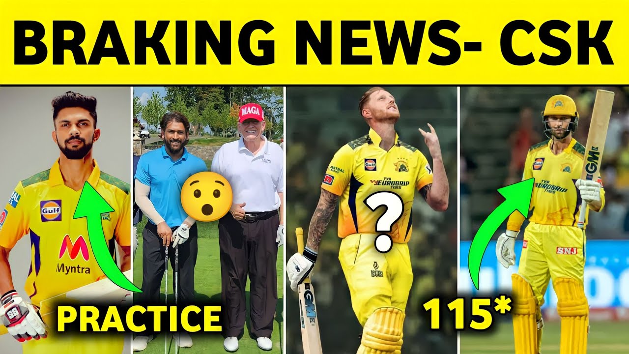 Chennai Super Kings News | Devon Conway Hundred, Returaj Gaikwad Asian ...