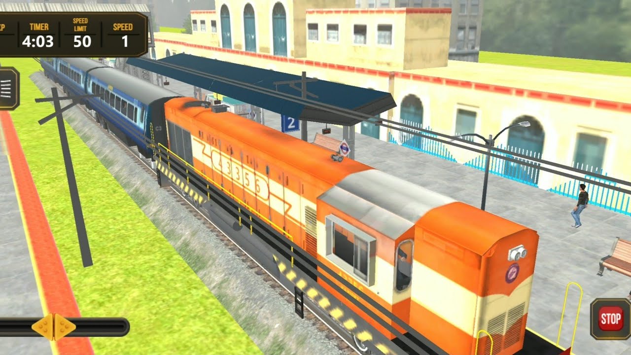 Indian Train Simulator 2018 - New Realistic Indian Train - Gameplay #2 ...