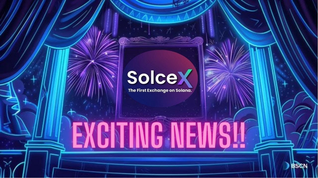 SOLCEX Exchange Exciting News !!!! - YouTube