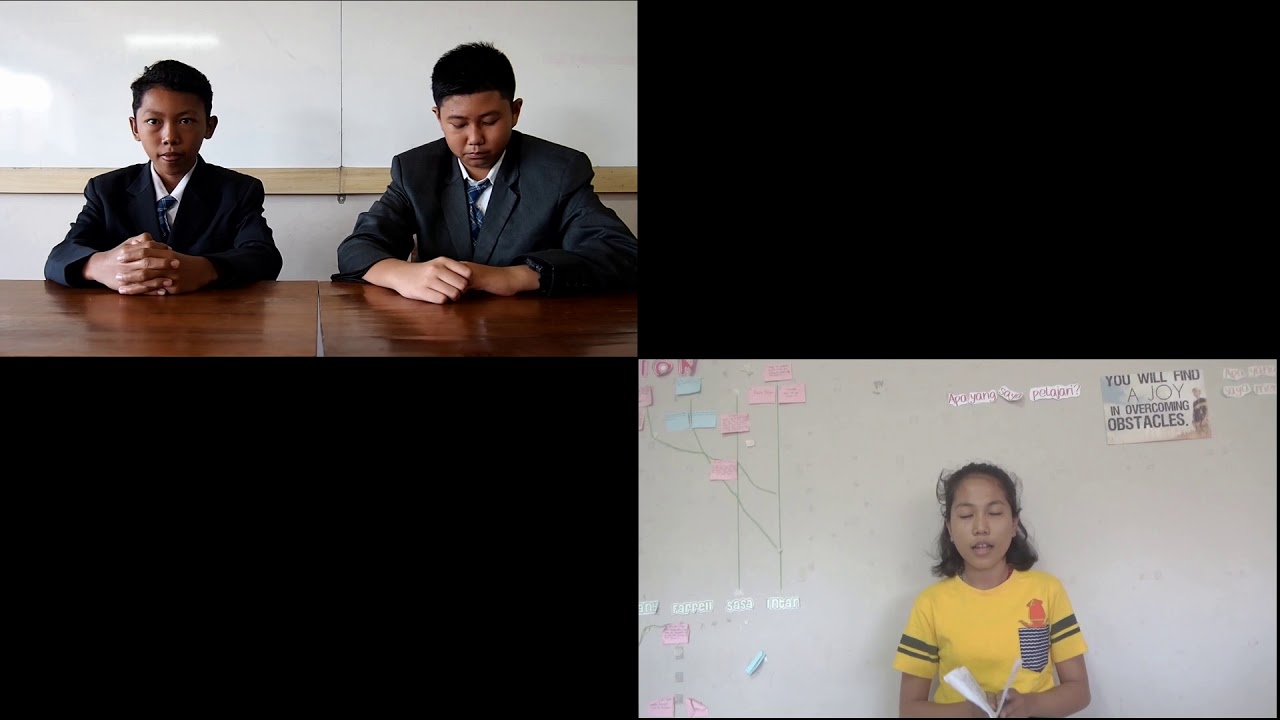 Membaca Berita_Kel. Claudia, Bryan, Farrell - YouTube