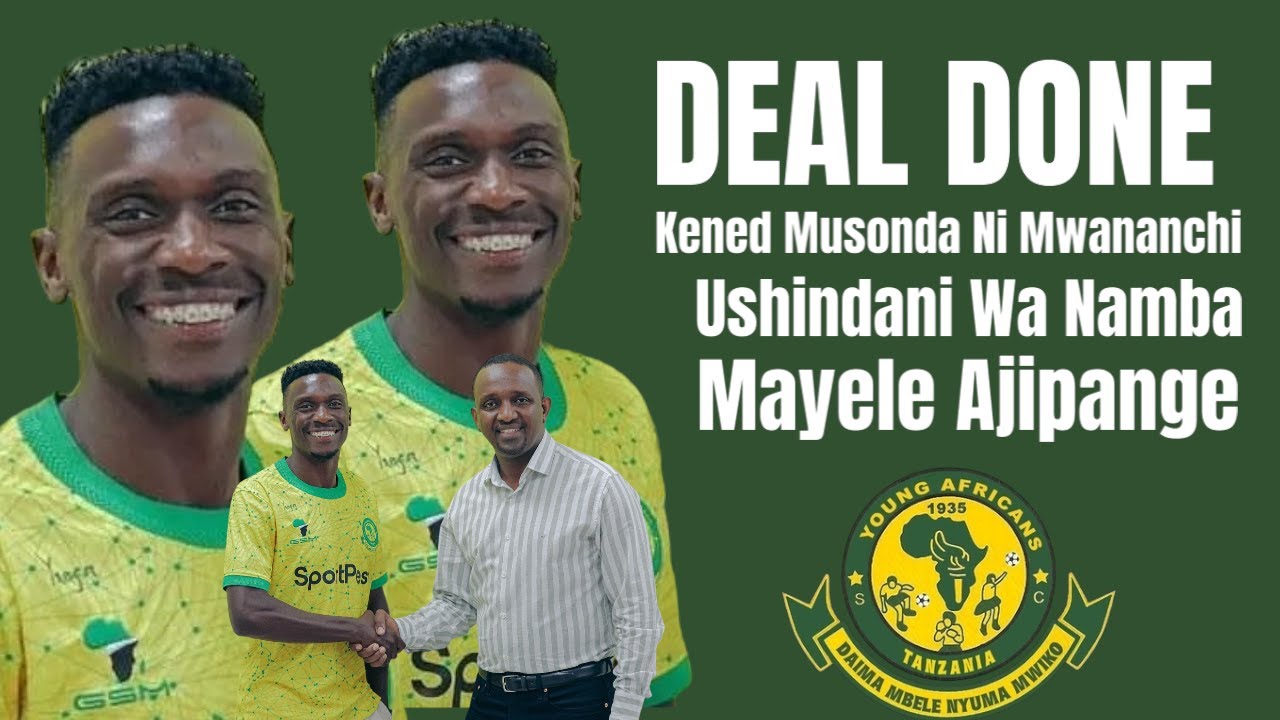 YANGA IMEKAMILISHA USAJILI WA MCHEZAJI KENNEDY MUSONDA KUTOKA ZAMBIA ...