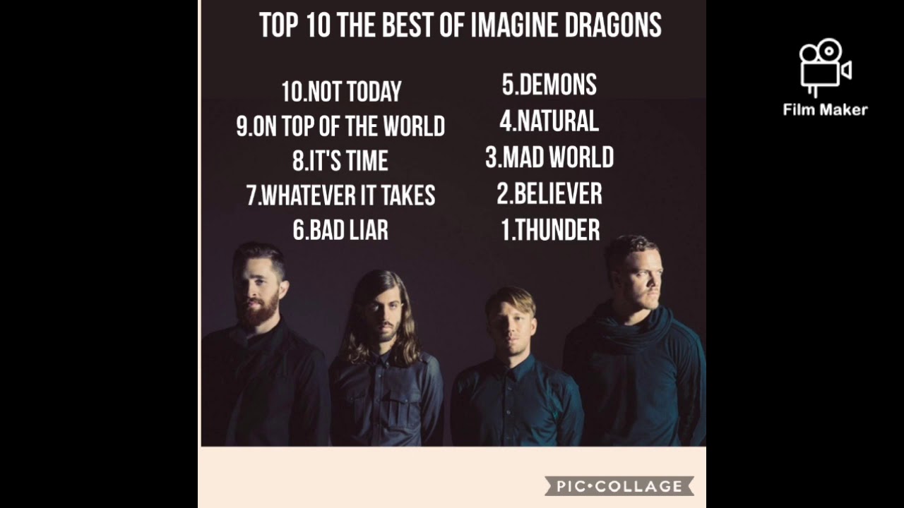 top 10 the best of imagine dragons - YouTube