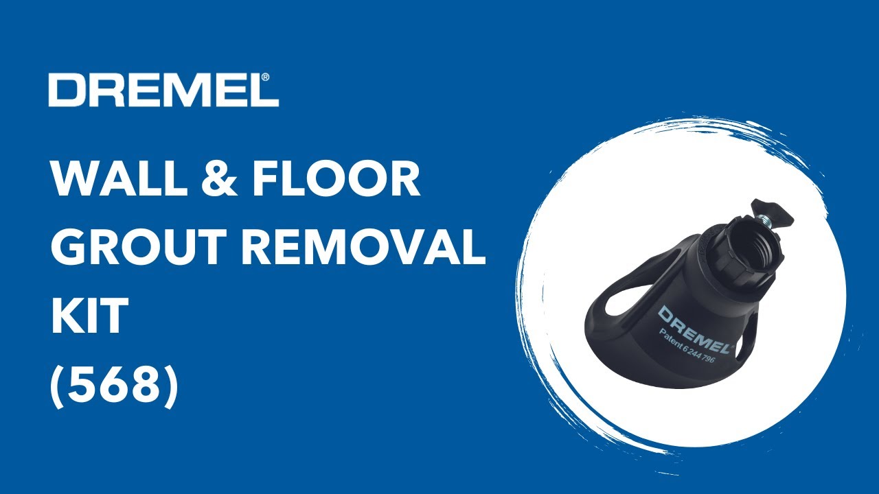 Say goodbye to grout and hello to fresh tiles with the Dremel Grout ...