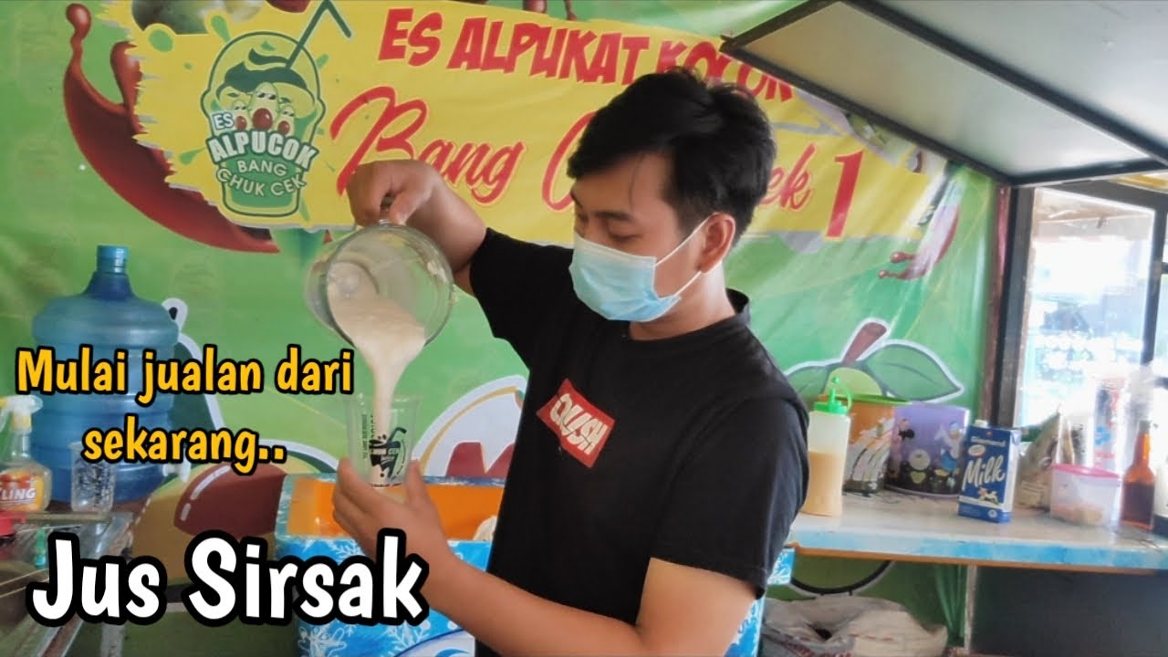 CARA MEMBUAT JUS SIRSAK YG ENAK. - YouTube