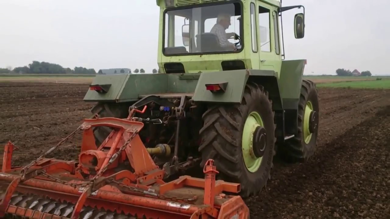 Mb-trac 1100 rotoreggen - YouTube