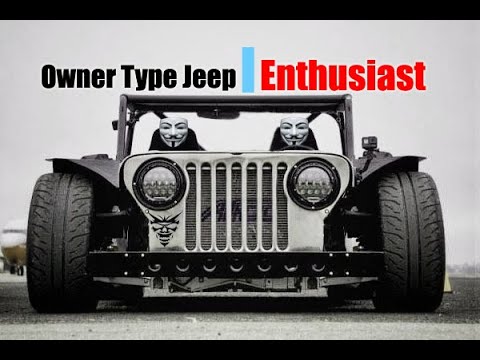 Owner Type Jeep TAMIYA | Enthusiast - YouTube