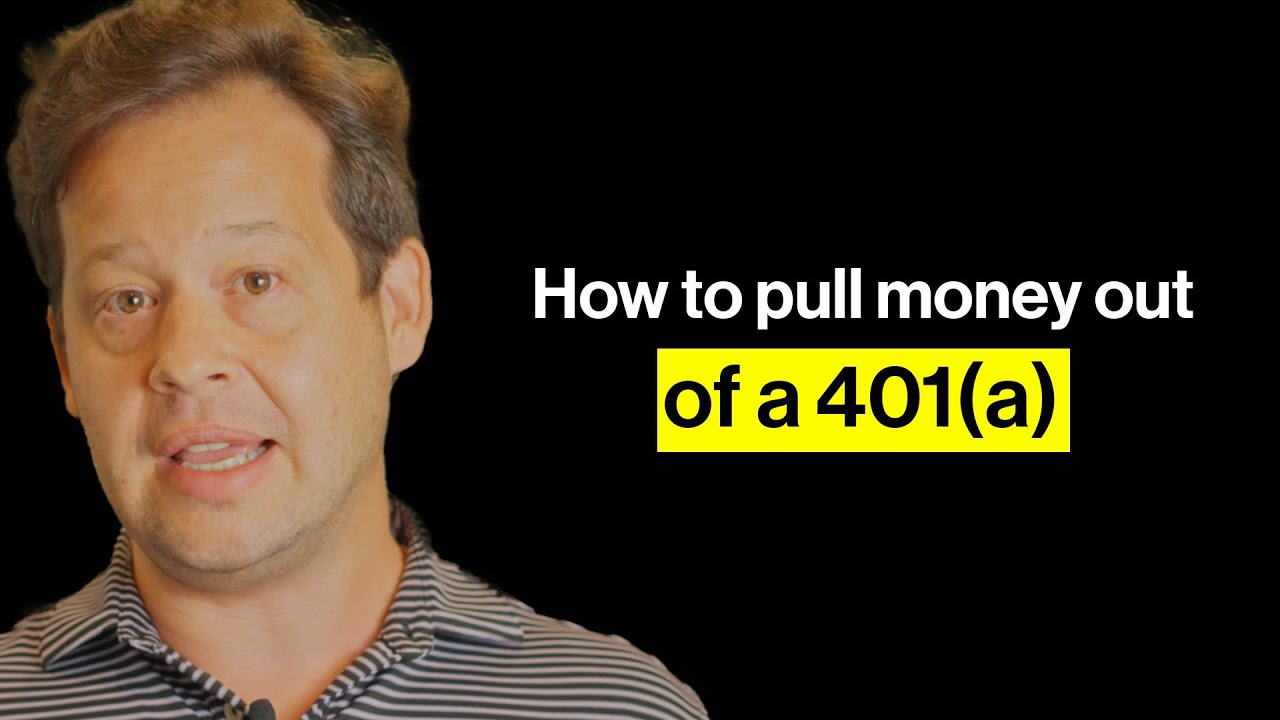 How to pull money out of 401(a)! - YouTube