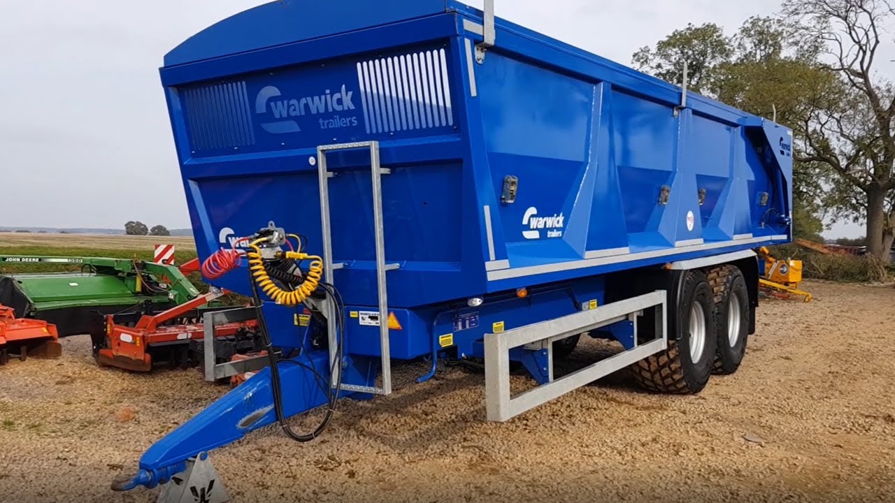 WARWICK FASTMASTER 18 TONNE FULL SPEC GRAIN TRAILER 2018, BUILT DEC ...