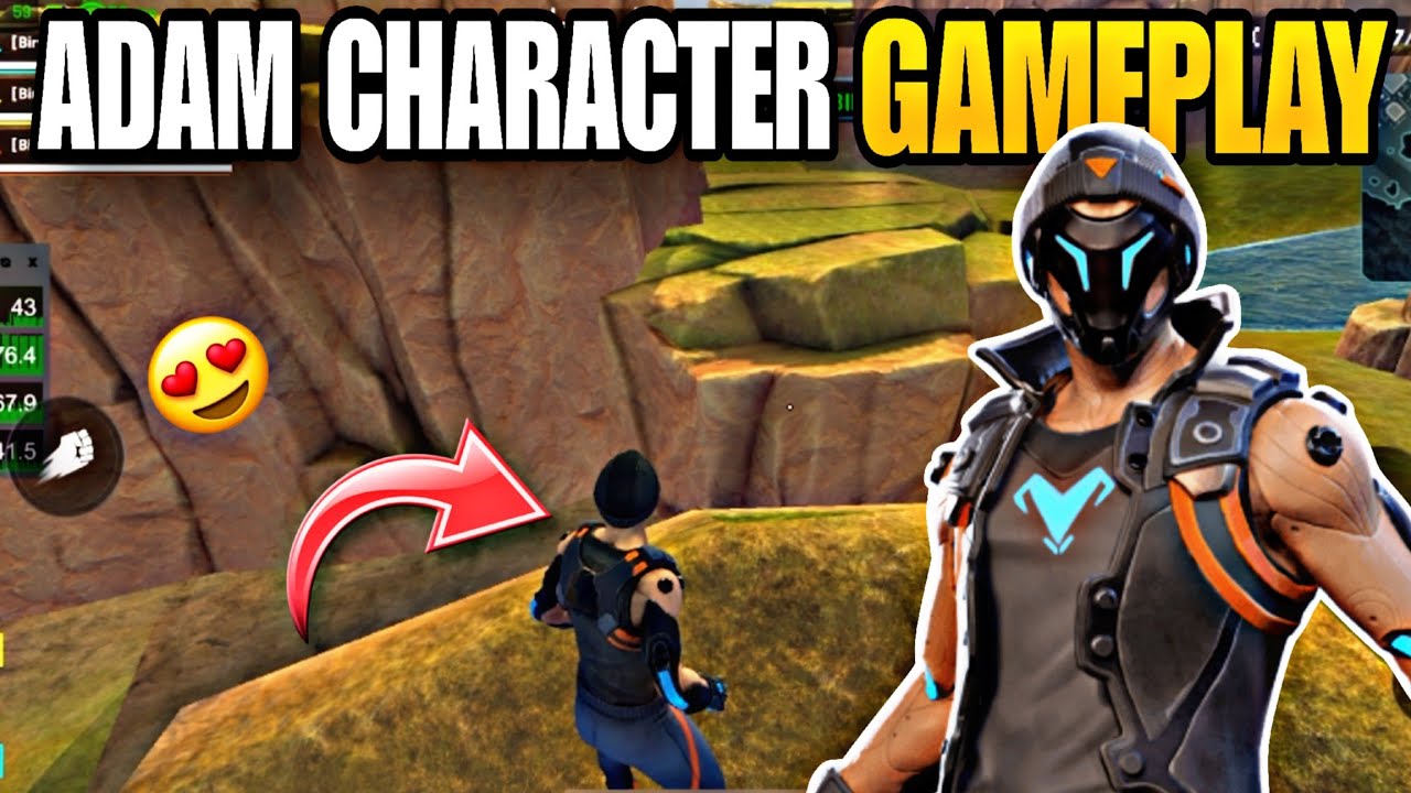 Indus Game New Adam Character Gameplay || Indus Battle Royale Full ...