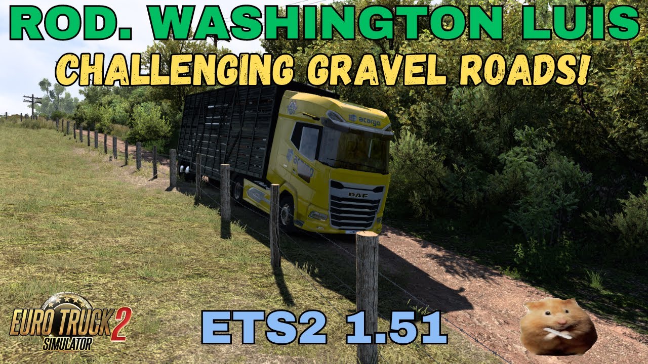 ETS2 1.51 ROD LUIS WASHINGTON STANDALONE MAP. A realistic and ...