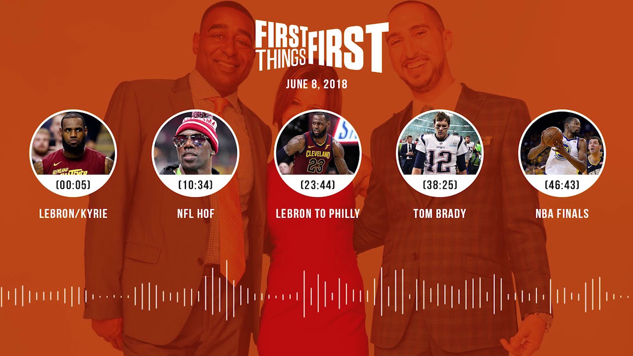 First Things First audio podcast(6.8.18) Cris Carter, Nick Wright ...