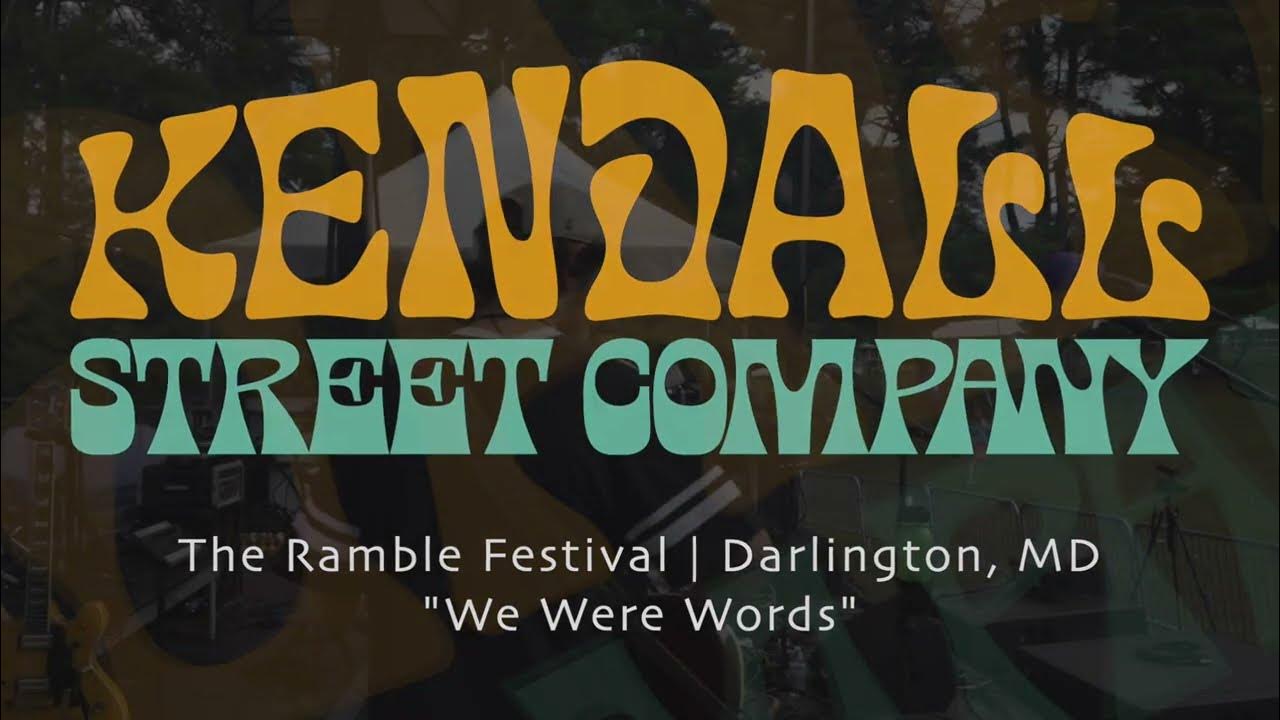 Kendall Street Company - We Were Words (Live) - YouTube
