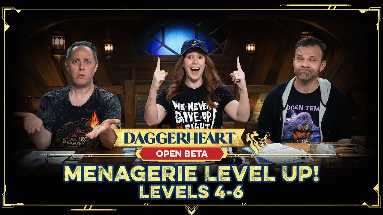 The Menagerie Levels Up! | Levels 4-6 | Daggerheart | Open Beta - YouTube