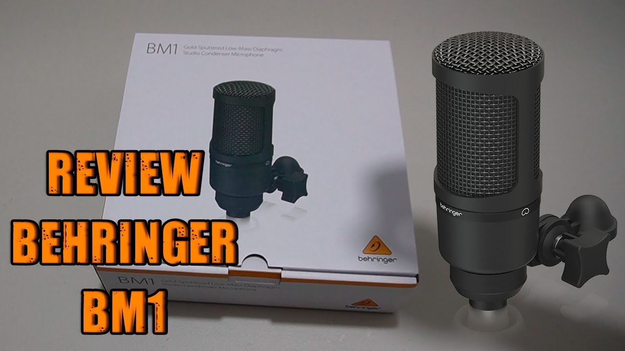 Review Micrófono Behringer BM1 - YouTube