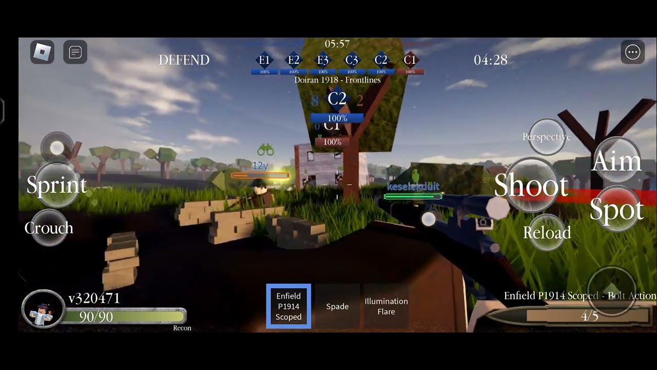 entrenched gameplay (audio lost) - YouTube