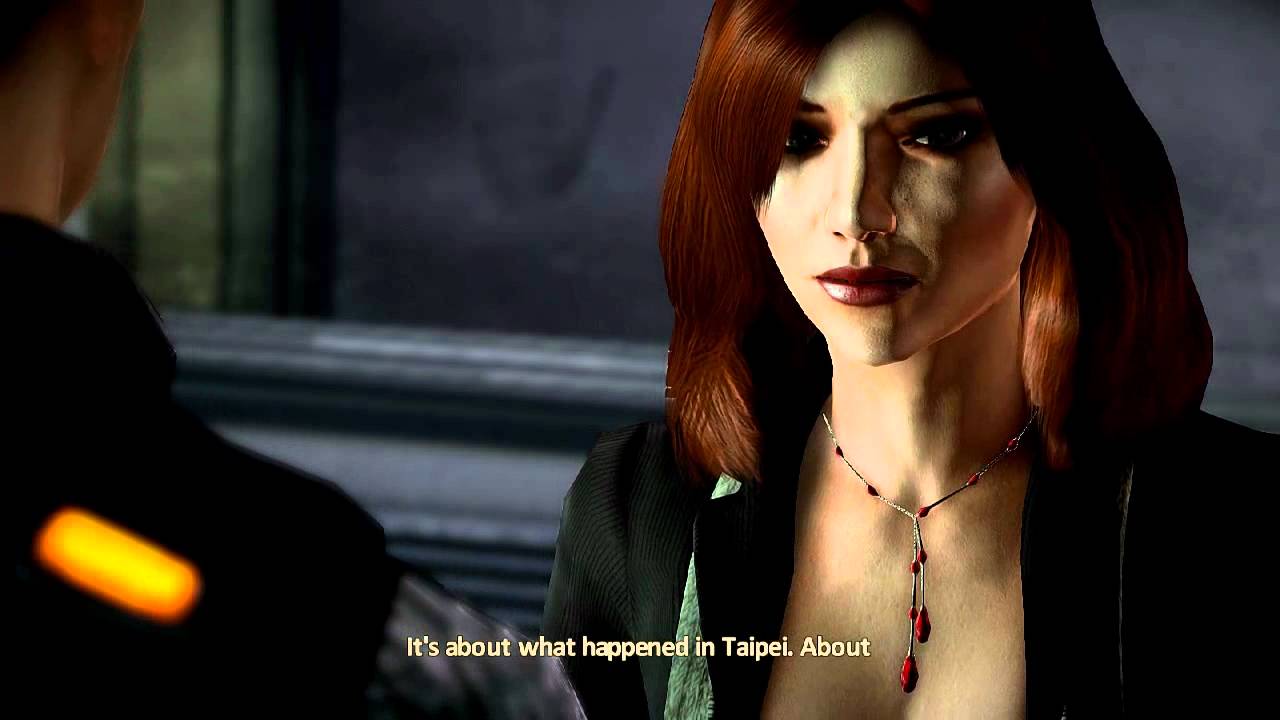 Alpha Protocol - Thorton Meet Scarlet in the Interrogation Room - YouTube