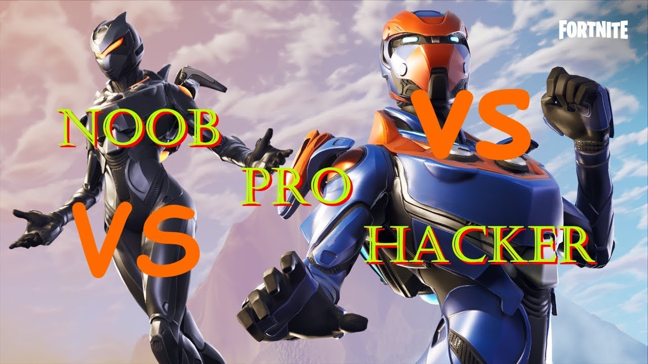 Fortnite ** NOOB vs PRO vs HACKER - Fortnite Battle Royale - YouTube
