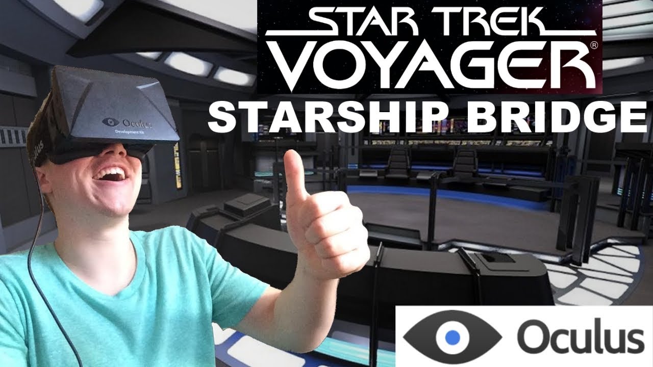 Command a Star Ship in Star Trek Bridge on the Oculus Rift! - YouTube