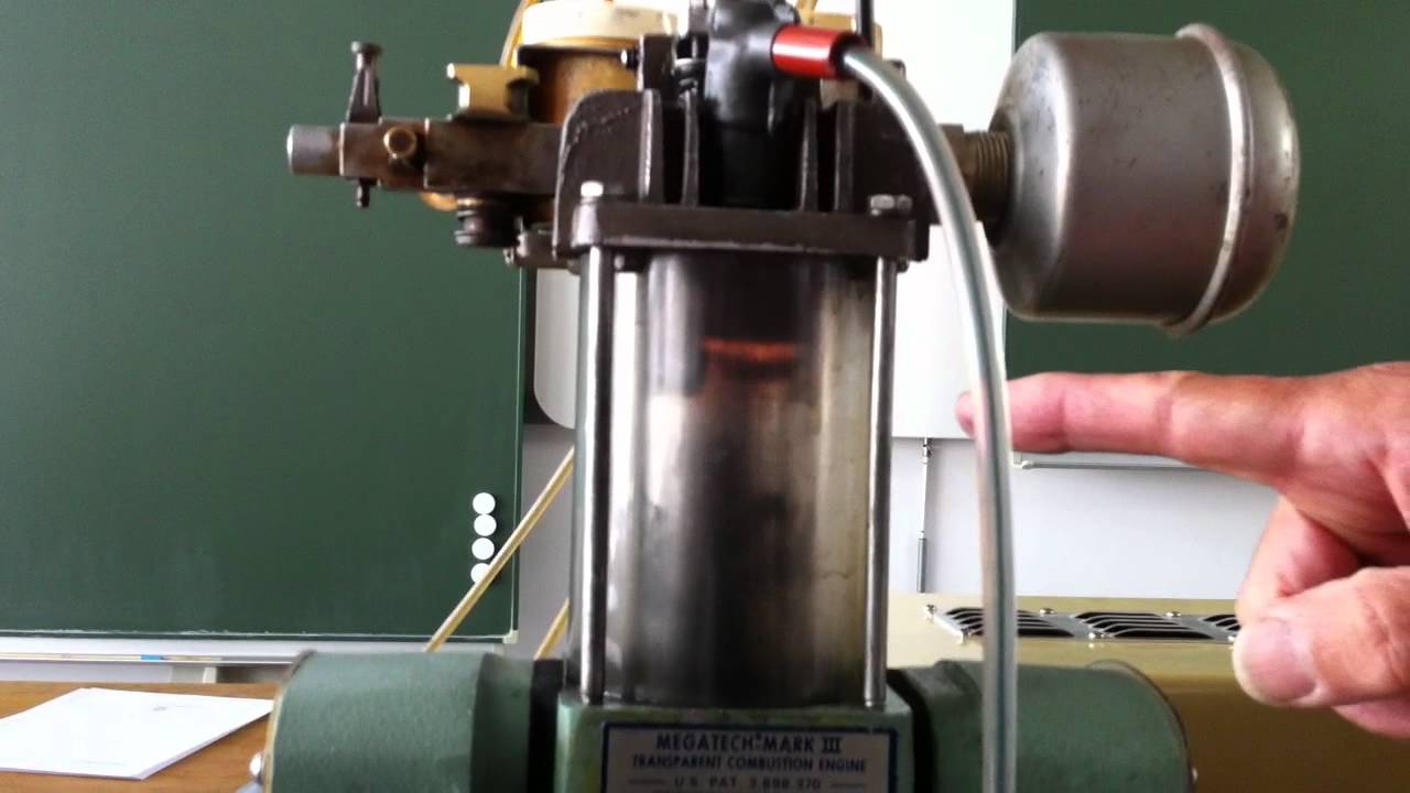 Transparent Combustion Engine - YouTube