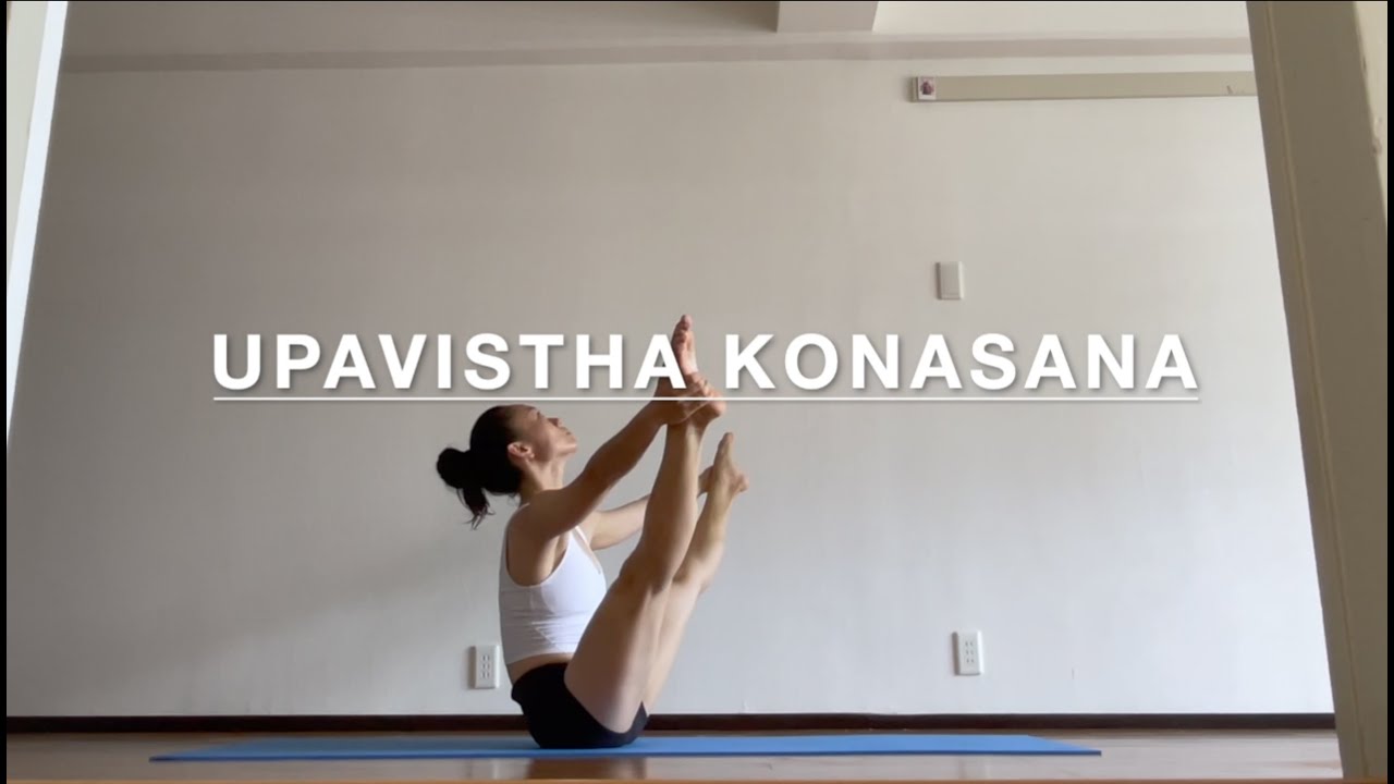 Upavistha Konasana ----- Ashtanga Yoga Primary Series wide angle seated ...