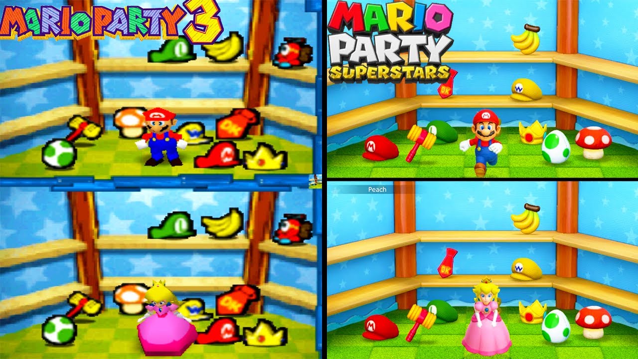 Evolution of Messy Memory Minigames in Mario Party (2000-2021) - YouTube