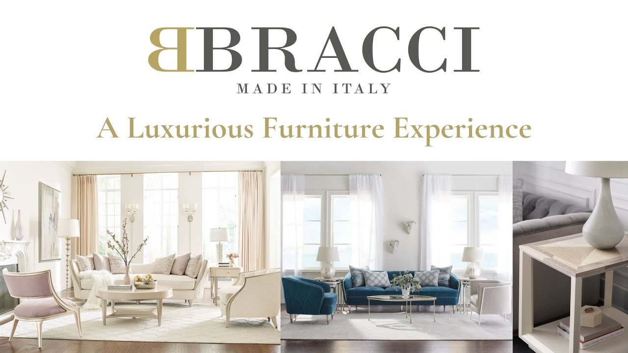 Bracci Furniture, available now in Sacramento! - YouTube