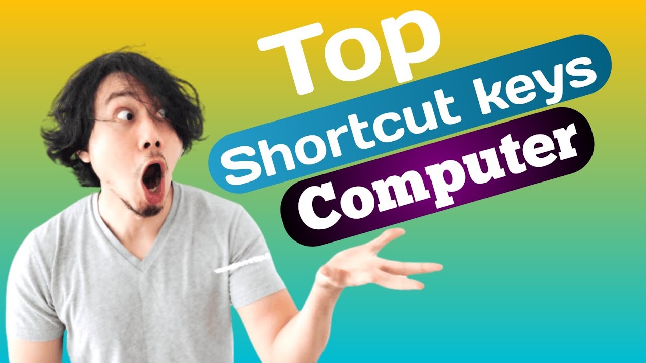 Top Computer Shortcut Keys 🔥 For Windows 2023|| Shortcut keys of ...
