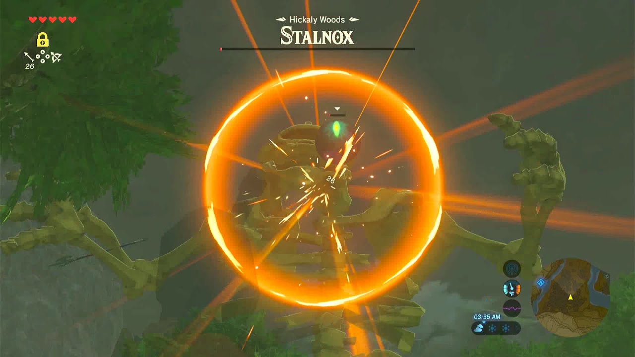 How do you beat Stalnox Hickaly Woods? - Dueling Peaks - Breath of the ...