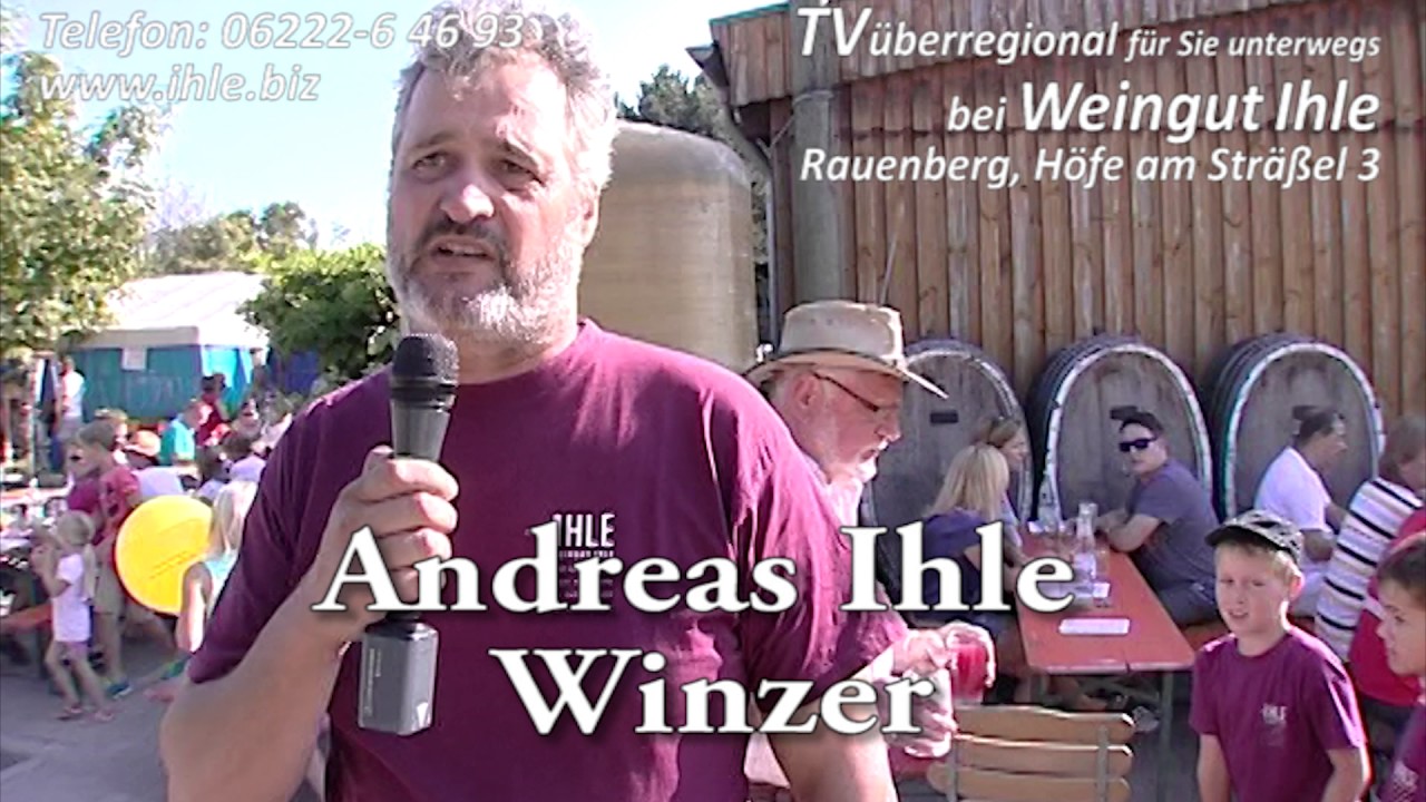 Weingut Ihle - Hoffest in Rauenberg im Kraichgau - YouTube