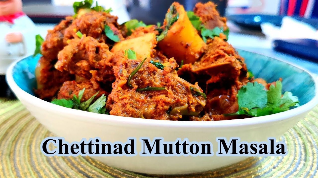 Chettinad Mutton curry|chettinad mutton masala recipe|muttonmasala|how ...