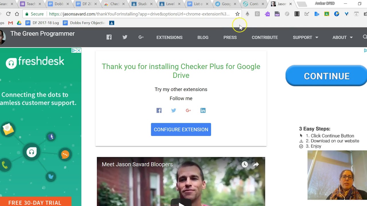 Checker Plus for Google Drive - YouTube
