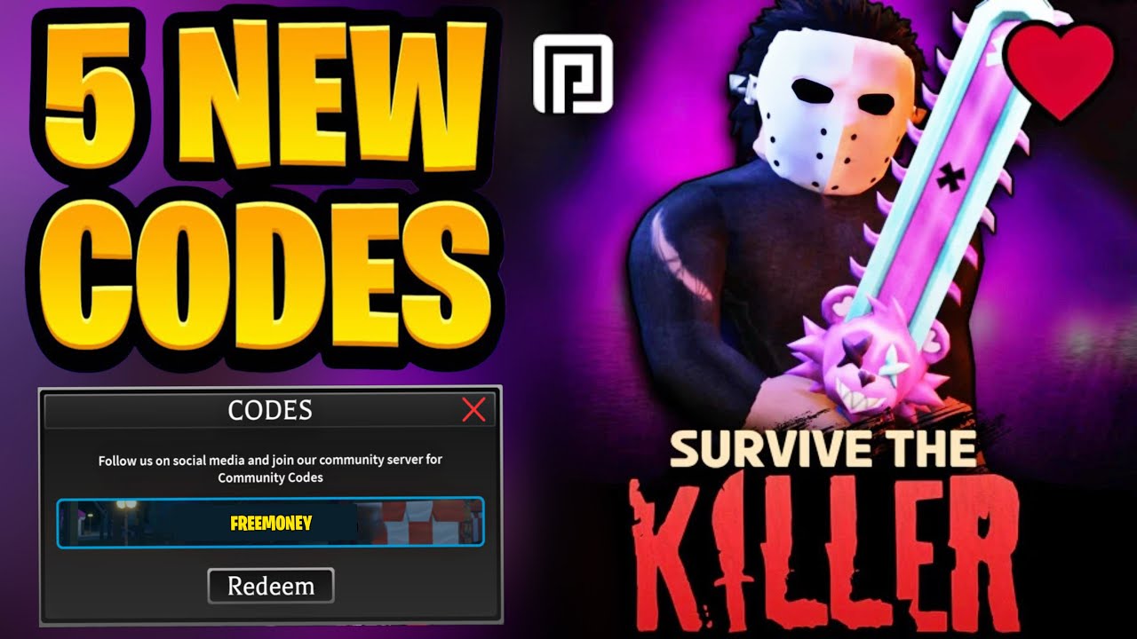 *NEW CODES* ROBLOX SURVIVE THE KILLER CODES 2025 | SURVIVE THE KILLER ...