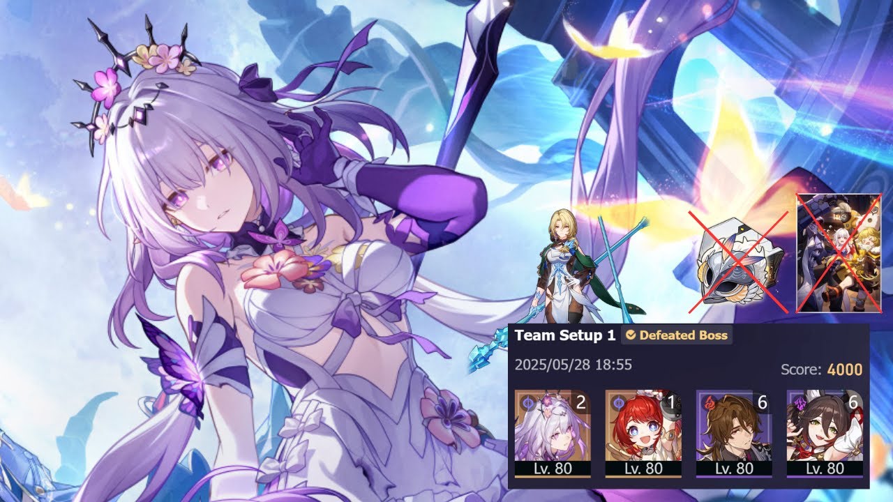 [HSR] AS 3.3 4000 pts Cocolia | E2S1 Castorice ft Gallagher (7 Cost ...