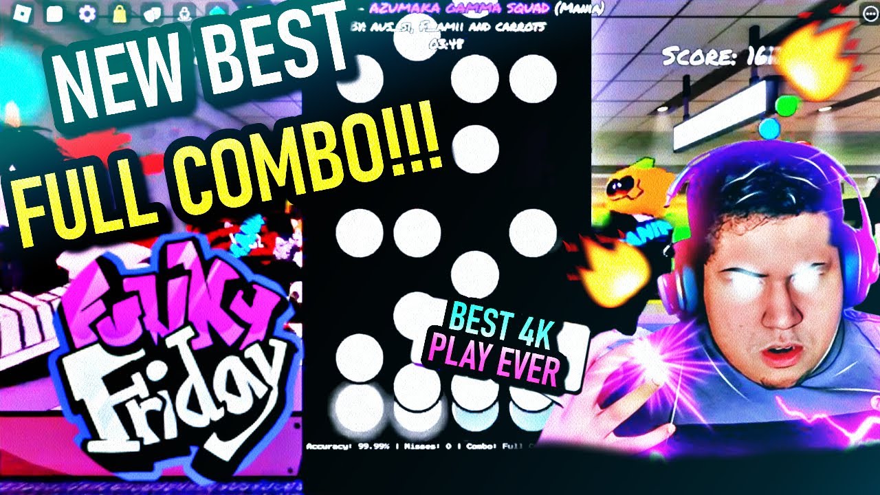 MY NEW BEST FUNKY FRIDAY FULL COMBO !!!! ROBLOX FNF GODMODE!!!!! - YouTube
