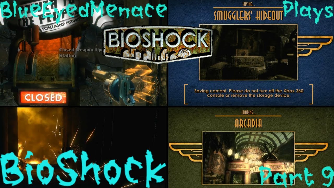 BioShock | Xbox 360 | Part 9 | Weapon Station, Smuggler's Hideout ...