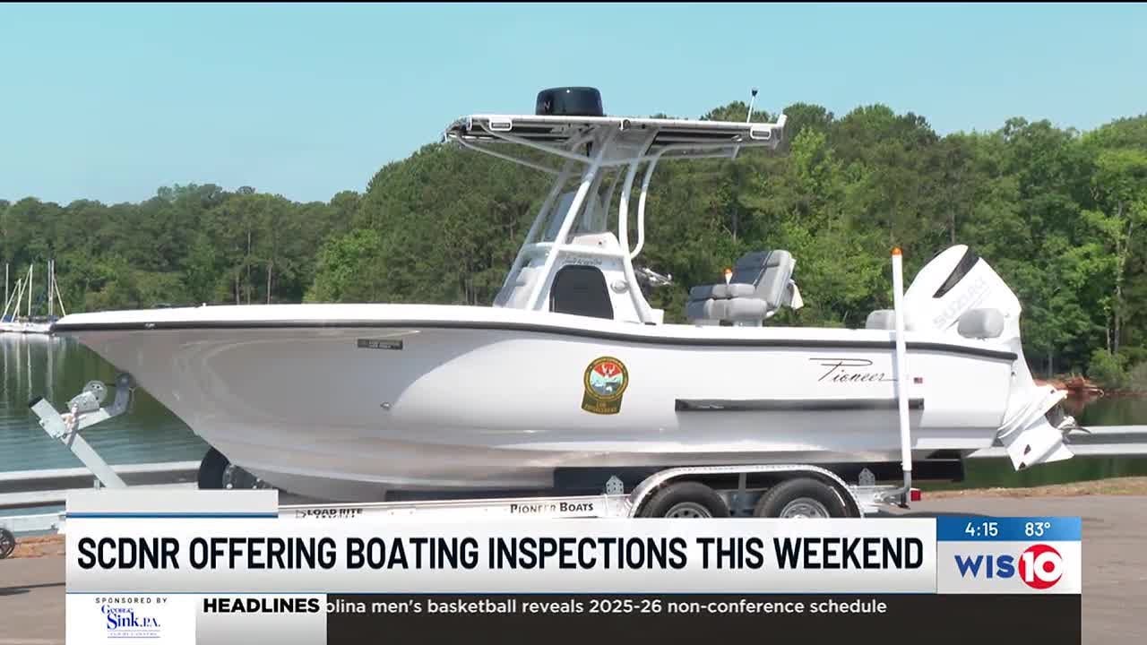 SCDNR conducting courtesy boat inspections ahead of Labor Day weekend ...
