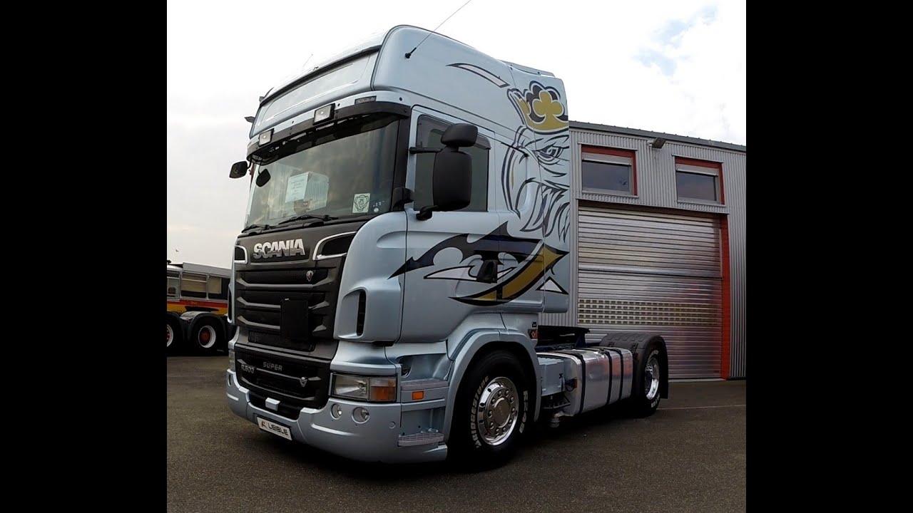 Scania R500 V8 Topline - YouTube