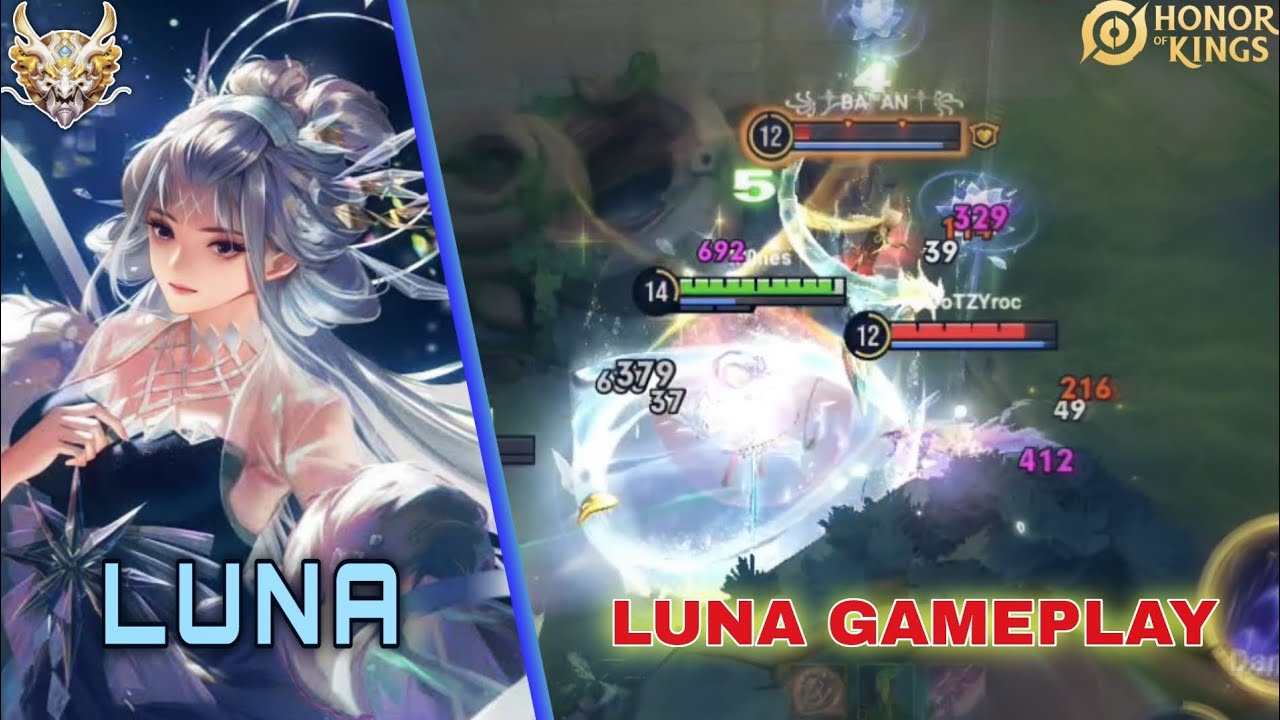 AGGRESSIVE LUNA GAMEPLAY IN RANKED MATCH | LunaPH | Honor Of Kings ...